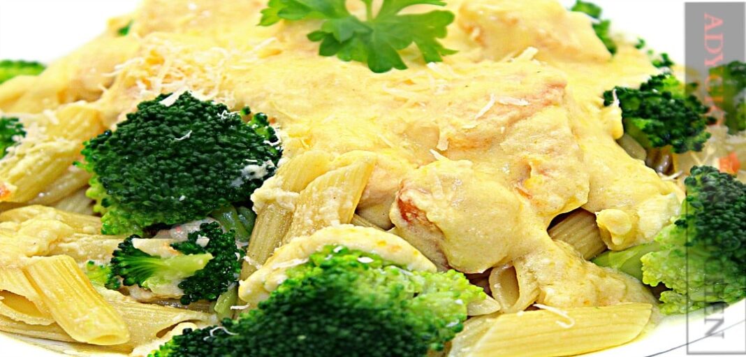 Paste cu pui si broccoli reteta video - Adygio Kitchen