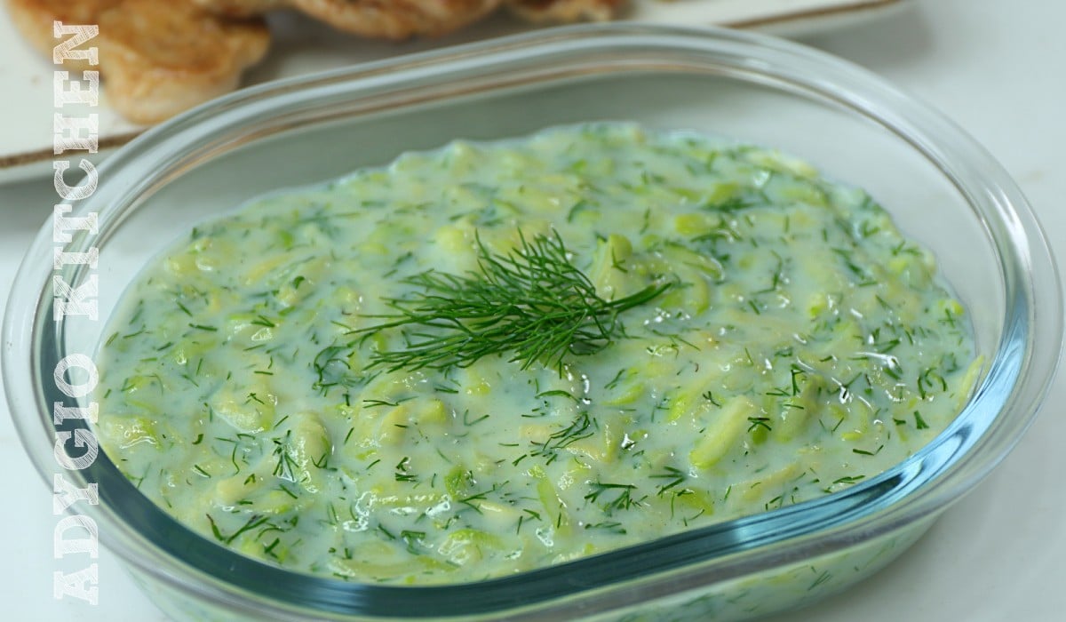 Sos de dovlecel cu lapte - Adygio Kitchen