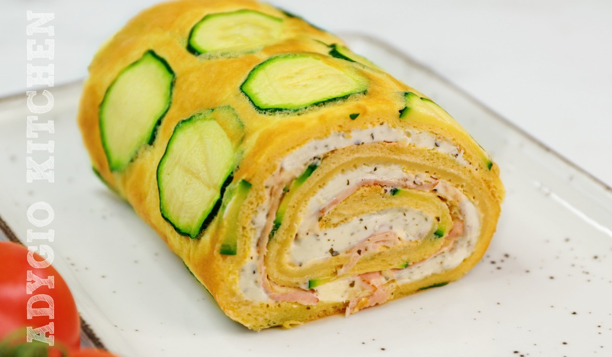 Rulada cu dovlecei si oua - Adygio Kitchen