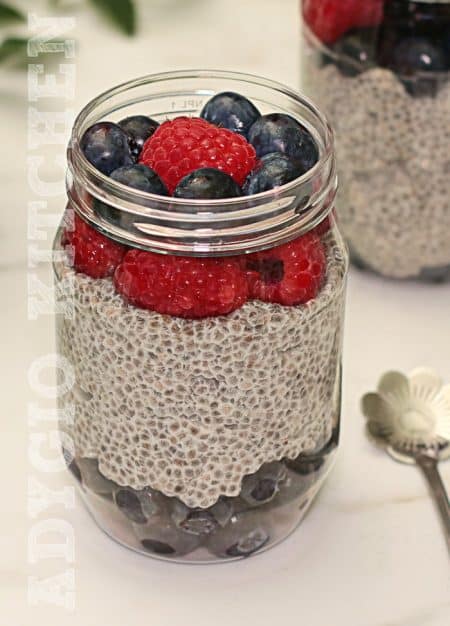 Budinca de chia - Adygio Kitchen