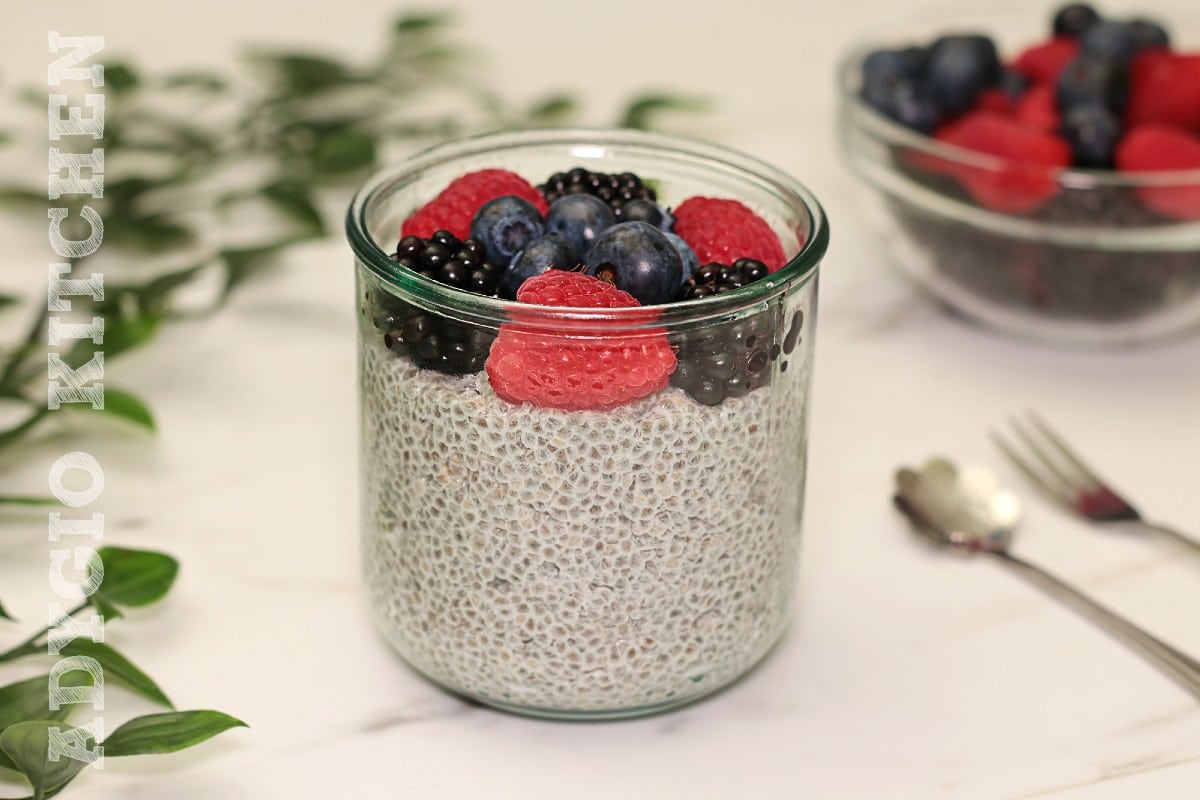 Budinca de chia - Adygio Kitchen