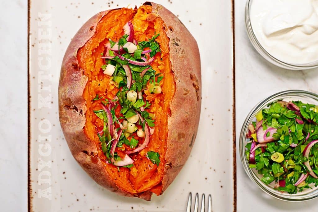 Cartofi dulci la cuptor - Adygio Kitchen