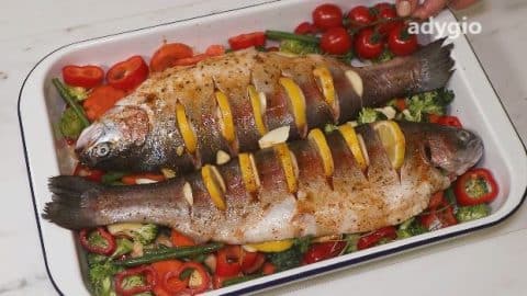 Pastrav la cuptor reteta - Adygio Kitchen